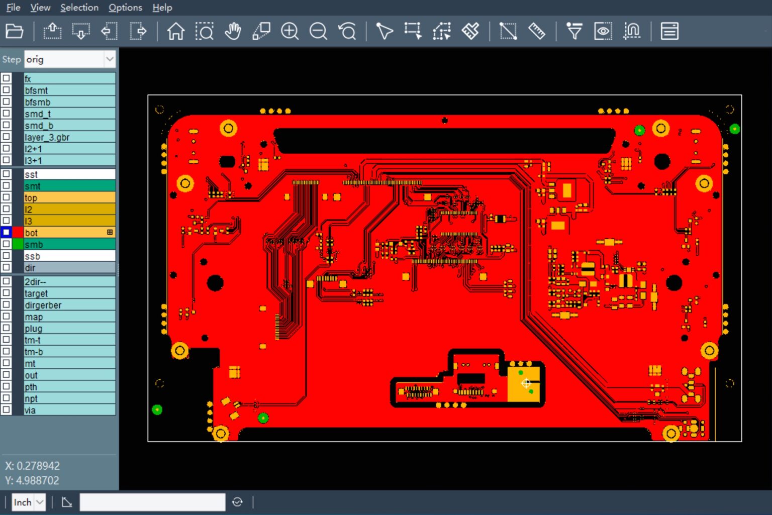 OpenCAM – 免费 轻量 高效 ODB++ Viewer