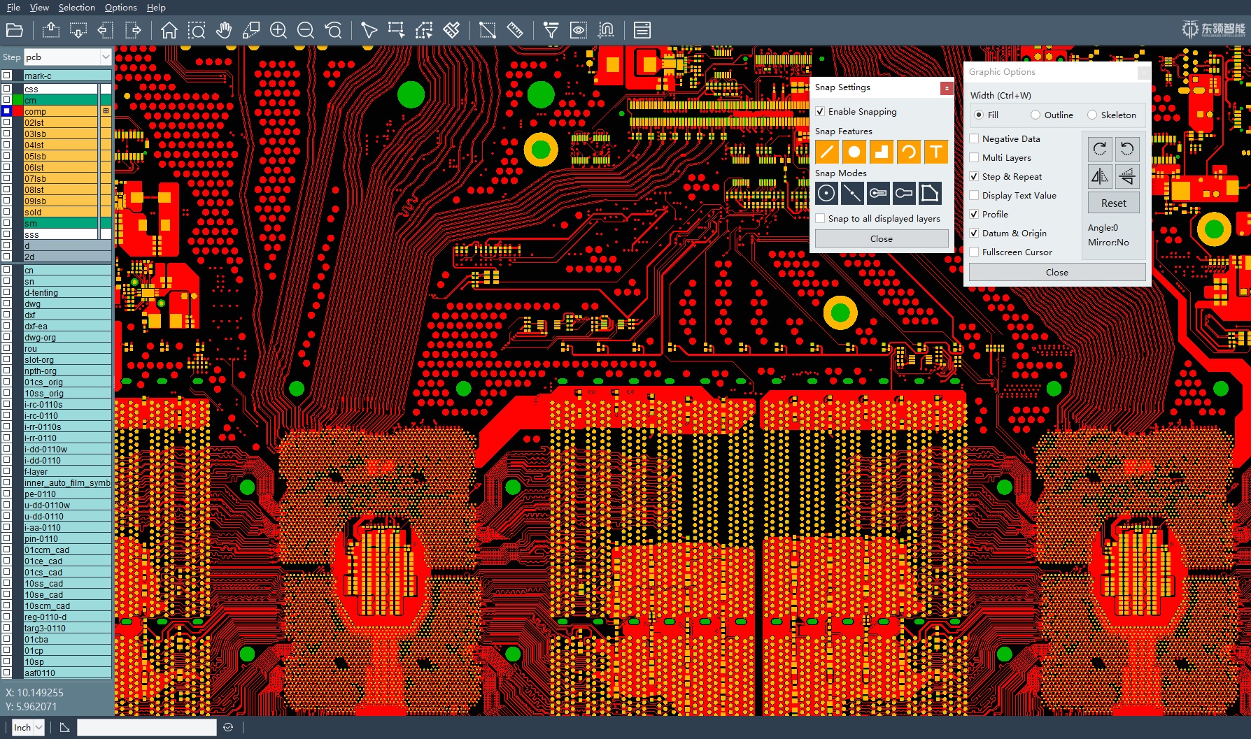 OpenCAM – 免费 轻量 高效 ODB++ Viewer